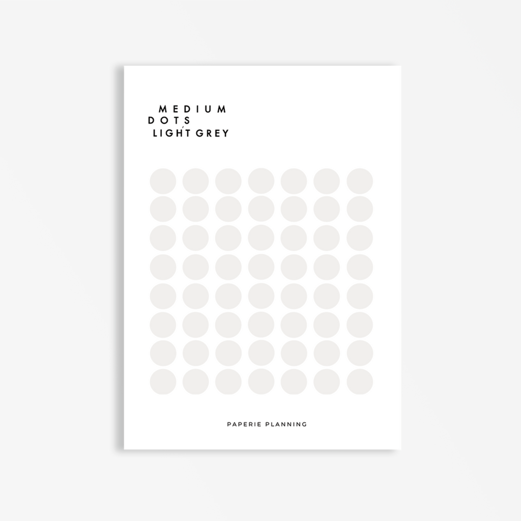 Medium Dots – Paperie Planning