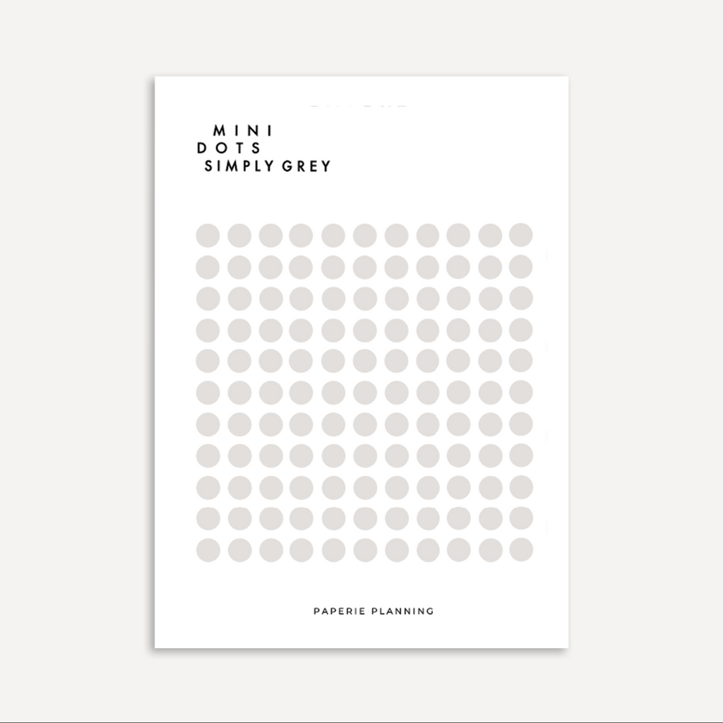 Mini Dots – Paperie Planning